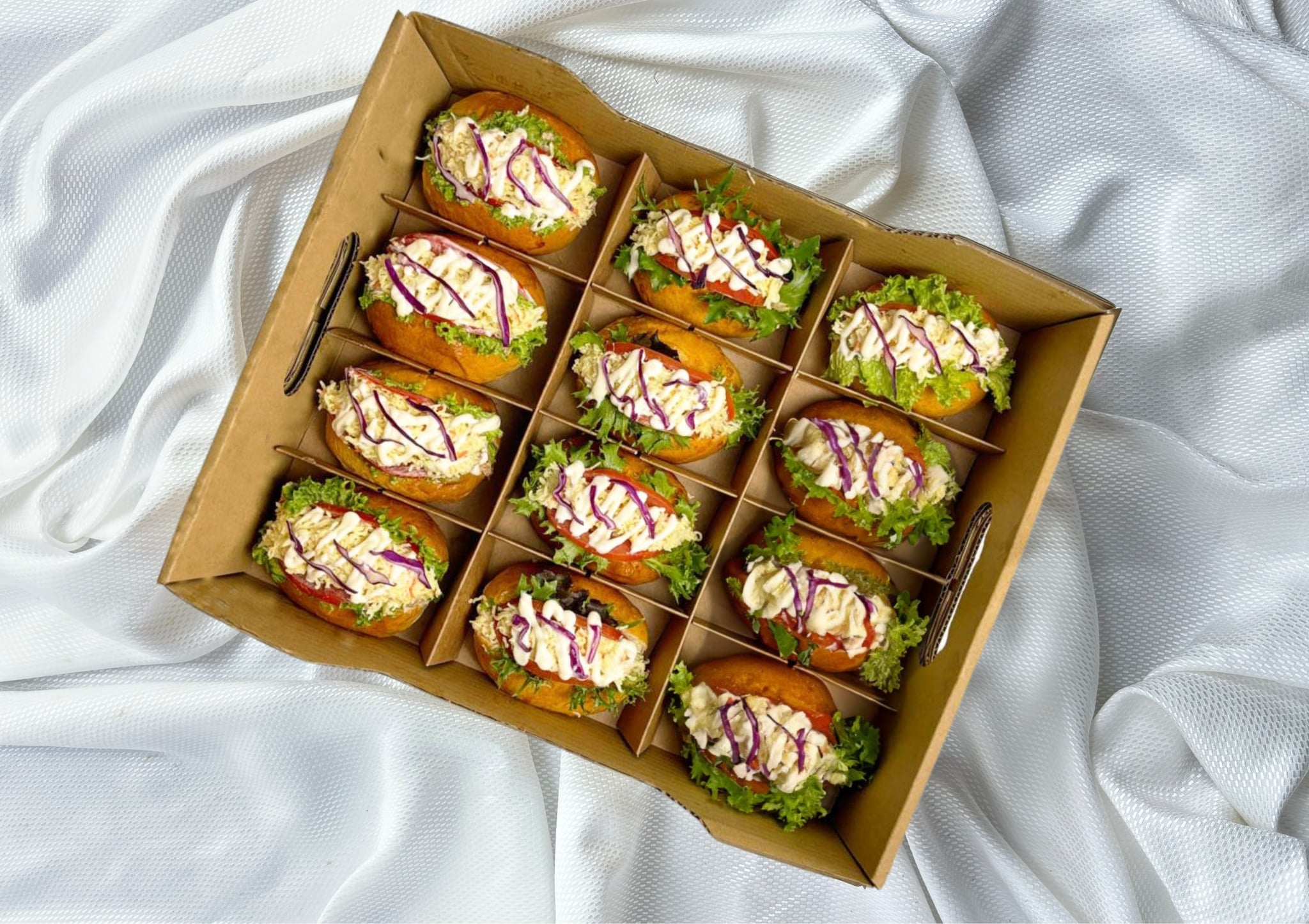 Gourmet Brioche Bliss Platter $38.80/SET | Eatz Catering