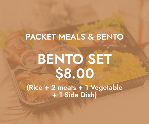 Packet Meals & Bento Sets | Eatz Catering